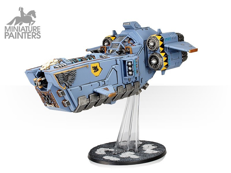 SPACE WOLVES STORMFANG GUNSHIP - MINIATURE PAINTERS