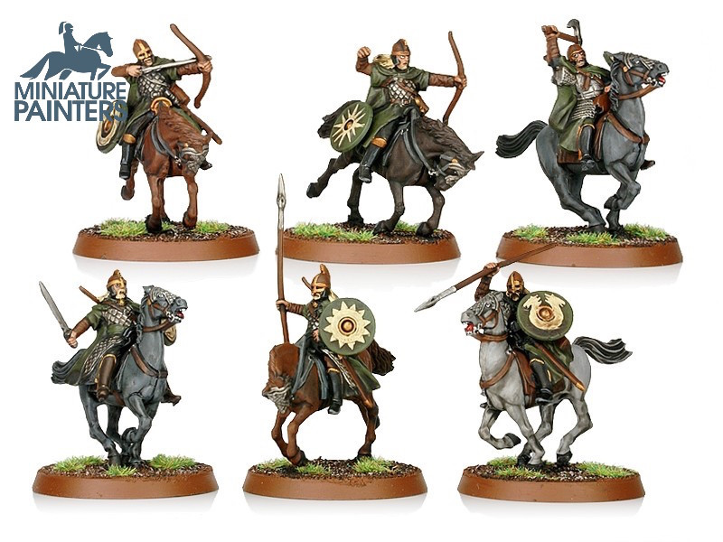 RIDERS OF ROHAN - MINIATURE PAINTERS