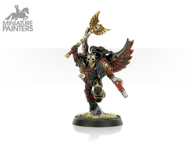 BLOOD ANGELS CHAPLAIN WITH JUMP PACK - MINIATURE PAINTERS