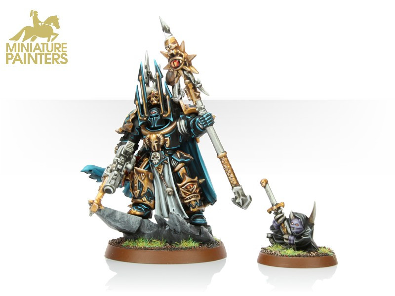 CHAOS SPACE MARINES TERMINATOR LORD - MINIATURE PAINTERS