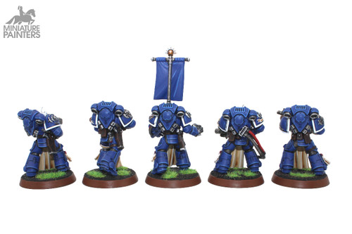 SPACE MARINE STERNGUARD VETERAN SQUAD - MINIATURE PAINTERS