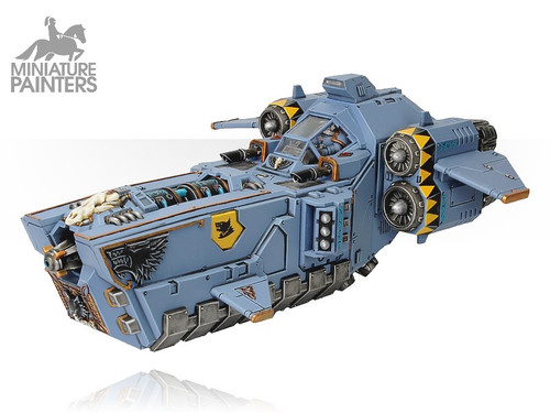 SPACE WOLVES STORMFANG GUNSHIP - MINIATURE PAINTERS