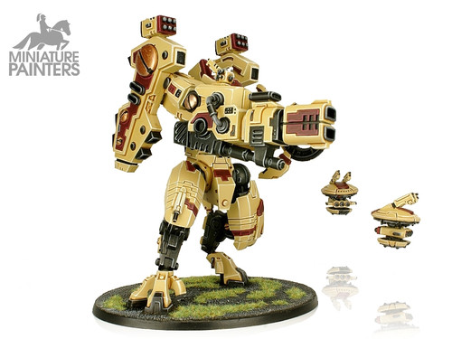 T'AU EMPIRE XV104 RIPTIDE BATTLESUIT - MINIATURE PAINTERS