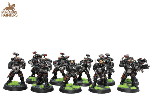 SPACE MARINES INCURSORS (x10) - MINIATURE PAINTERS