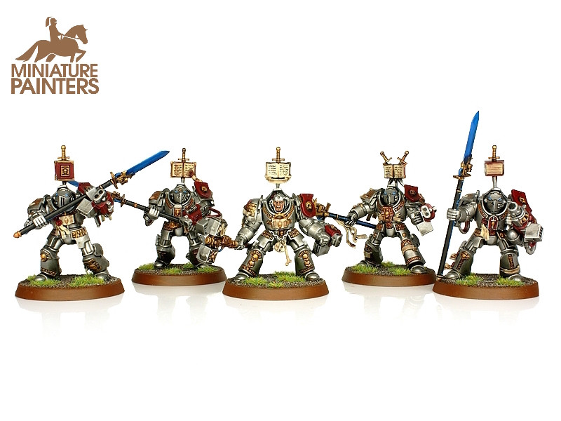 GREY KNIGHTS BROTHER CAPTAIN - MINIATURE PAINTERS