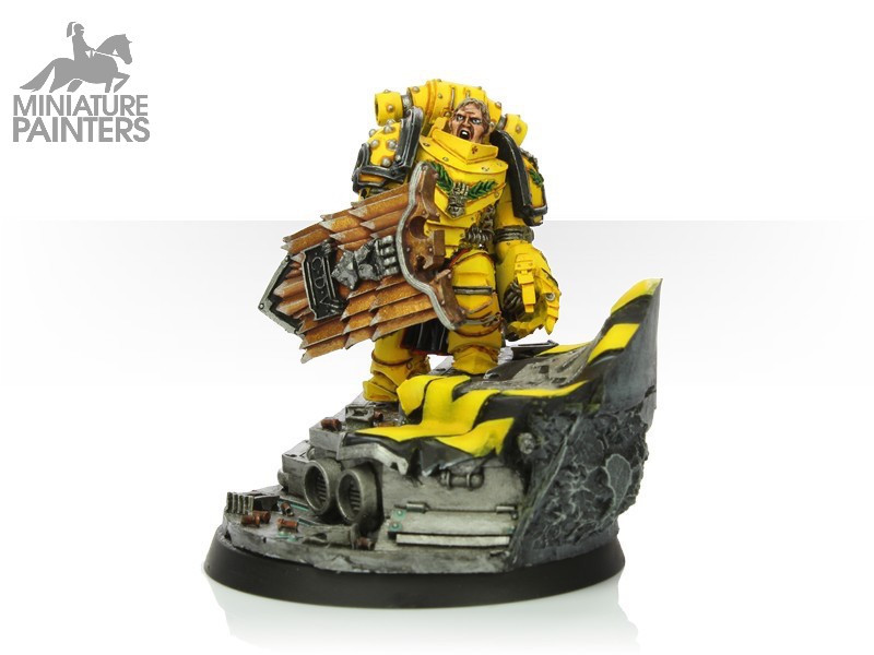 ALEXIS POLUX 405TH CAPTAIN OF THE IMPERIAL FISTS - MINIATURE PAINTERS