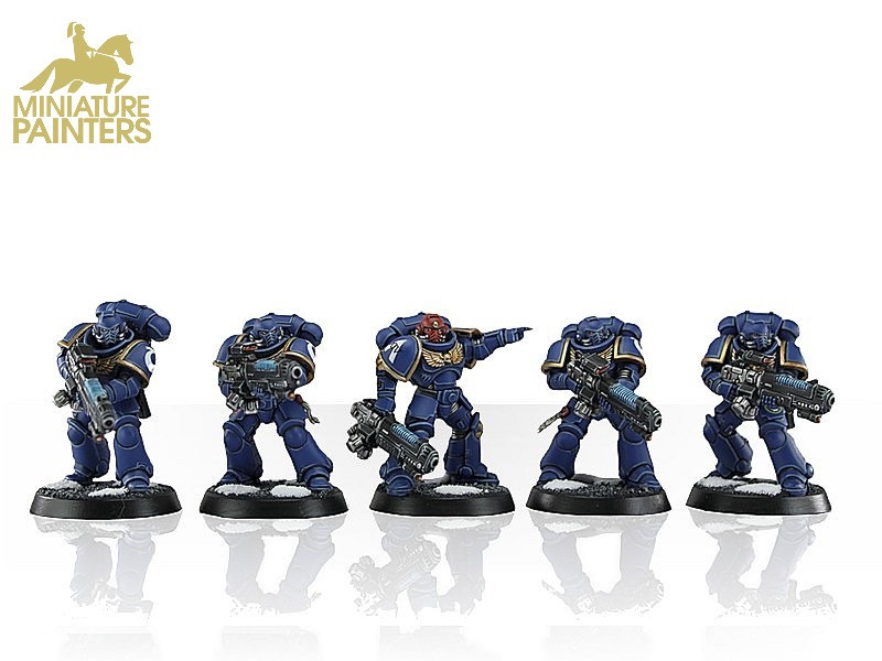 SPACE MARINES HELLBLASTERS (x10) - MINIATURE PAINTERS