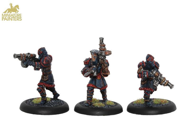 KHADOR ASSAULT COMMANDER STAKHOV & KOMMANDOS - MINIATURE PAINTERS
