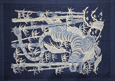 Japanese Indigo Textile 2049