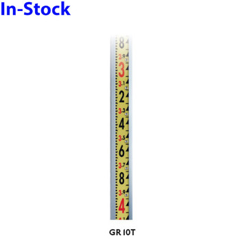 LASERLINE GR10T Direct Reading Grade Rod - Optical 10ft in 10th