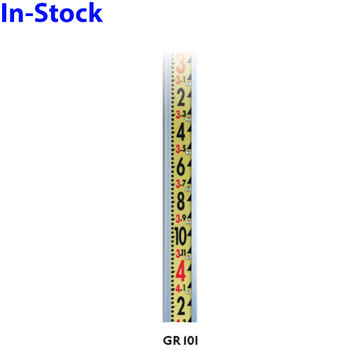 LASERLINE GR10I Direct Reading Grade Rod - Optical 10ft in inches (GR10I)