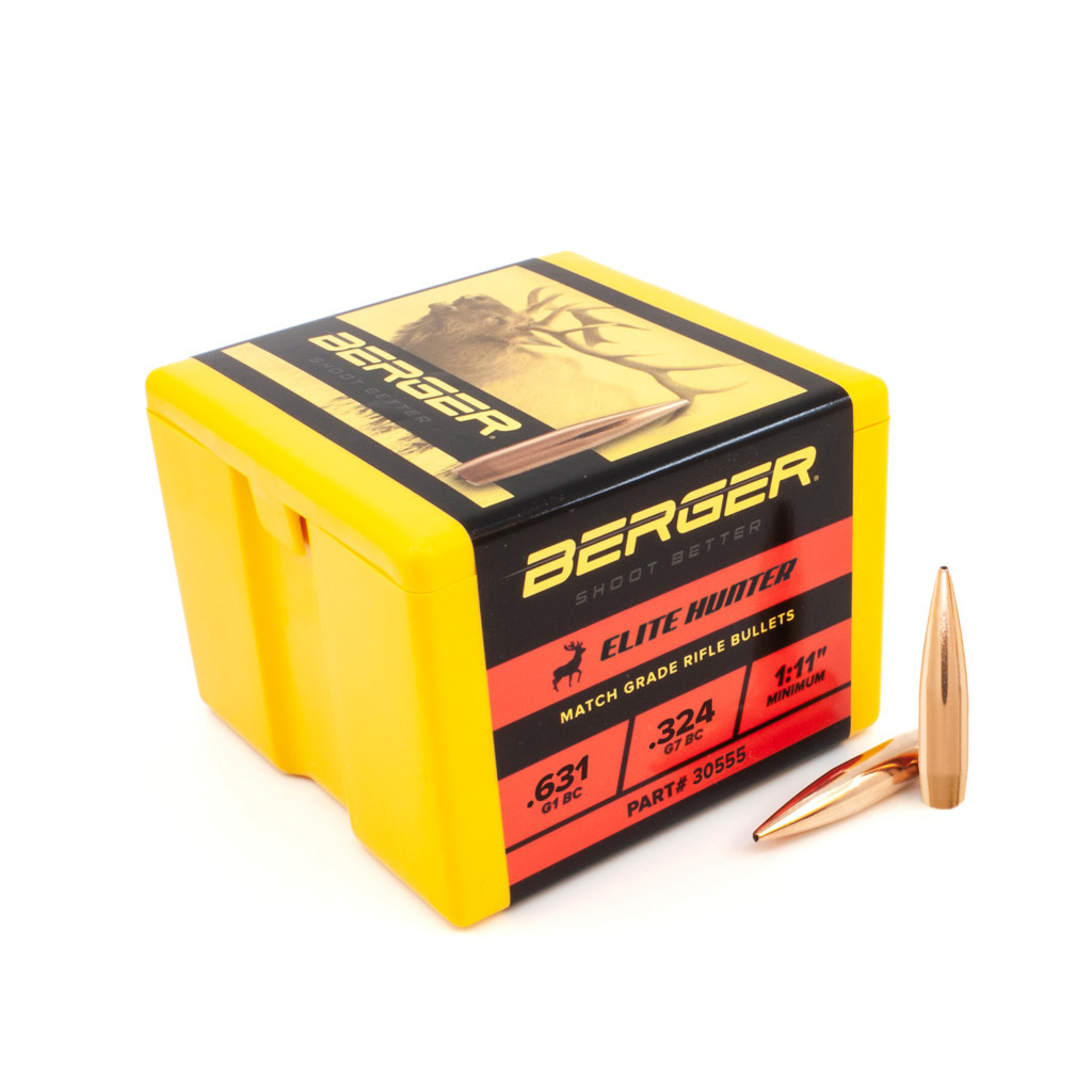 175 Grain Elite Hunter 7mm (.284 Diameter) Berger Hunting Bullets 284 ...