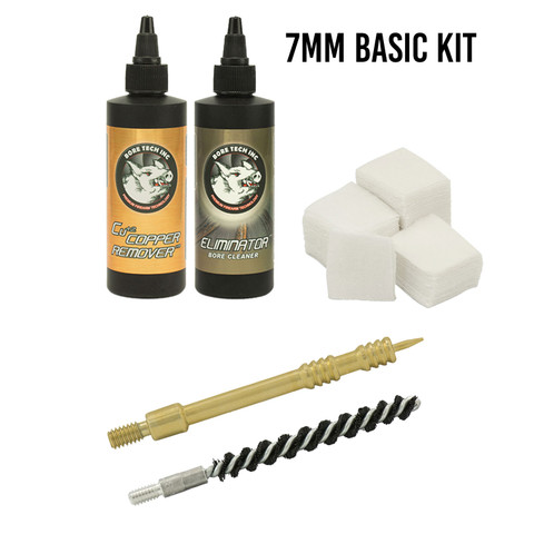 Full Rifle Basic Cleaning Kit - 7mm - The Extreme Store