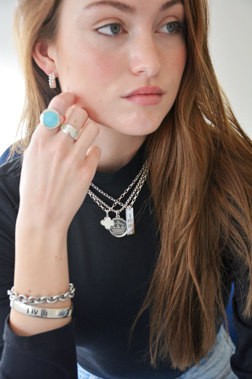 Colby Davis Pendant: Medium Queen Bee - Sterling Silver - www ...