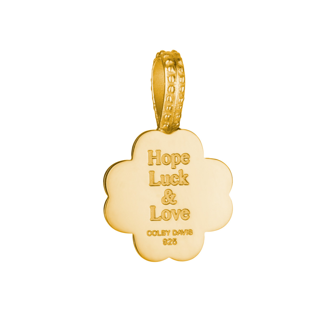 Colby Davis Pendant: The Kensie - Gold Vermeil - www.colbydavisofboston.com