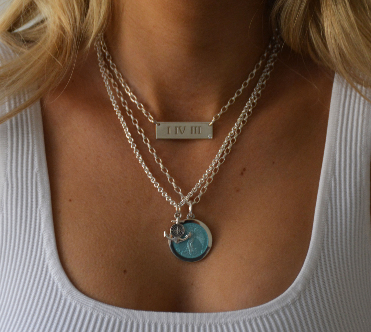 Colby Davis Pendant: Medium Angel - Sterling Silver - www ...