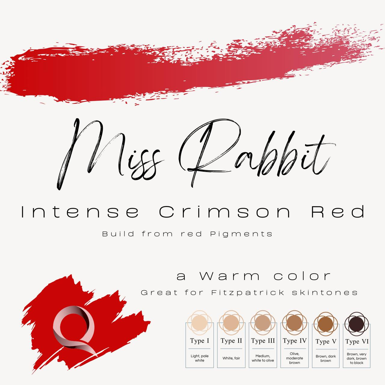 Lip Pigments | Miss Rabbit | REACH-Compliant Platinum Label