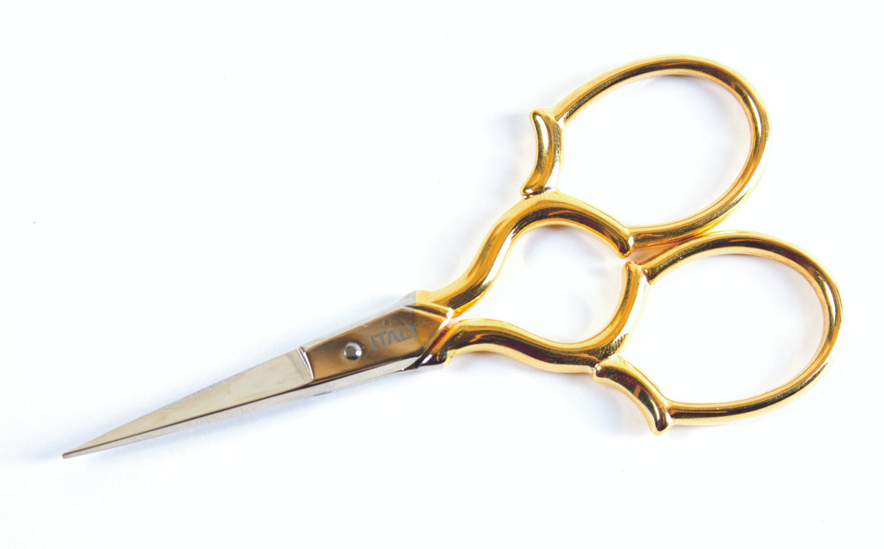 3.5" Silk Screen Needleart Scissors