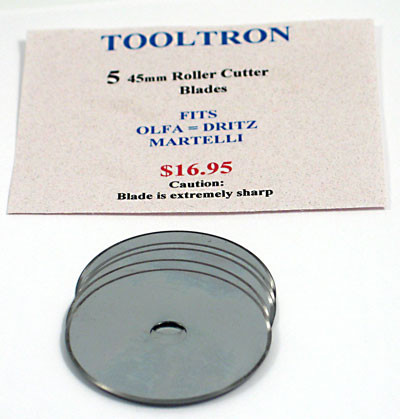 Set of Five 45mm Rotary Cutters