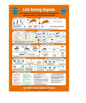 IMPA 331558 Regulation poster - Signal table bridge SOLAS 1