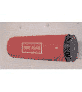 IMPA 332611 FIRE PLAN CONTAINER 110 MM X 95 CM RED PVC