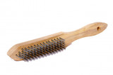 IMPA 510663 BRUSH HAND WIRE STRAIGHT HANDLE 350MM 4-ROW