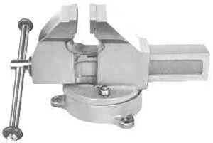 IMPA 613786 PARALLEL BENCH VICE 100mm WITH SWIVEL BASE