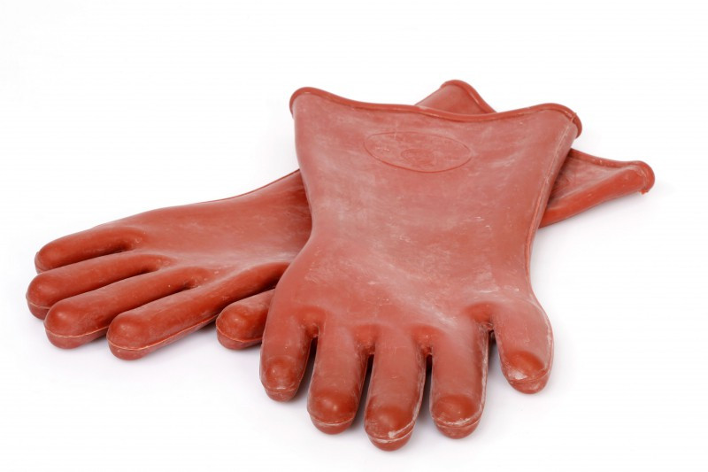 IMPA 795531 Rubber gloves high voltage 10000V