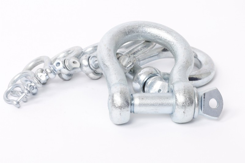 IMPA 230272 SHACKLE BOW SCREW PIN GALV JIS-BD 8MM SWL 0.3TON