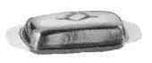 IMPA 171064 BUTTER DISH STAINLESS STEEL