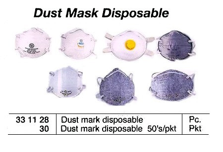 IMPA 331130 DUST MASK 3M 8822 DISPOSABLE W/FILTER