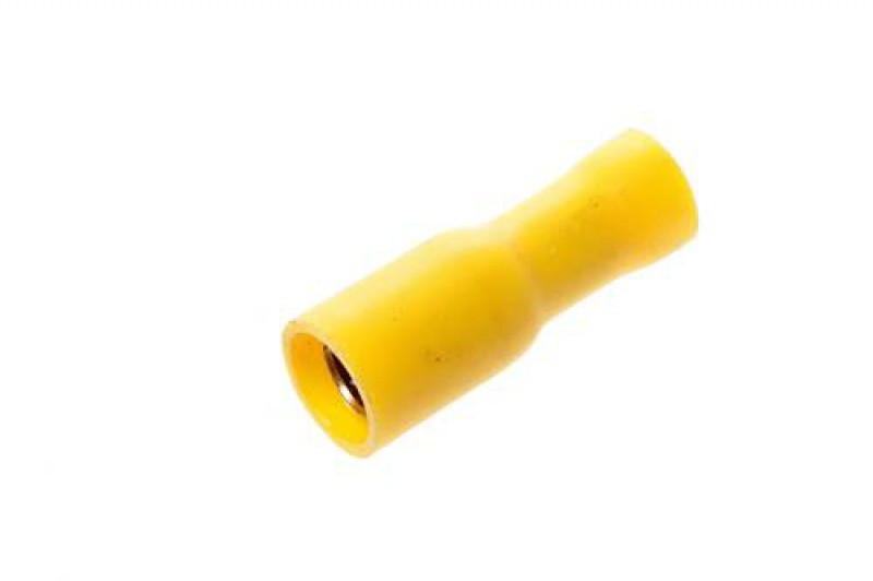IMPA 370655 INSULATED PLUG TERMINAL CONNECTOR YELLOW 5MM