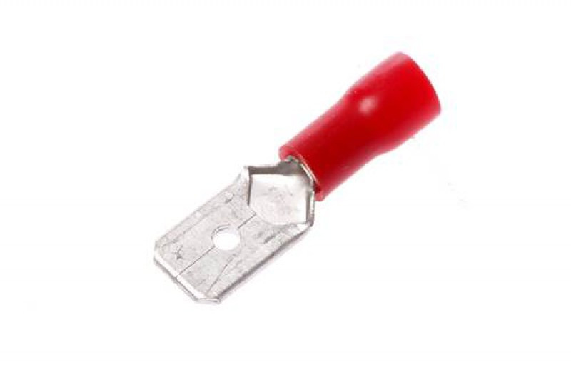 IMPA 370571 INSULATED TERMINAL CONNECTOR SNAP-ON RED 6.3X0.8