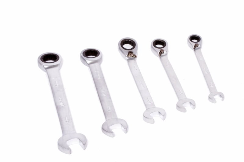 IMPA 610846 OPEN & RATCHET TYPE 12 POINT BOX WRENCH SET 8-17MM, 6'S (8 ...