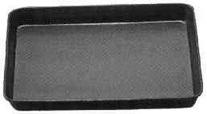 IMPA 172106 ROAST PAN 370x280x50mm STEEL WITH 2 HANDLES