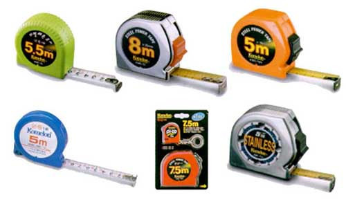 IMPA 650822 RULE CONVEX STEEL METRIC 3MTR