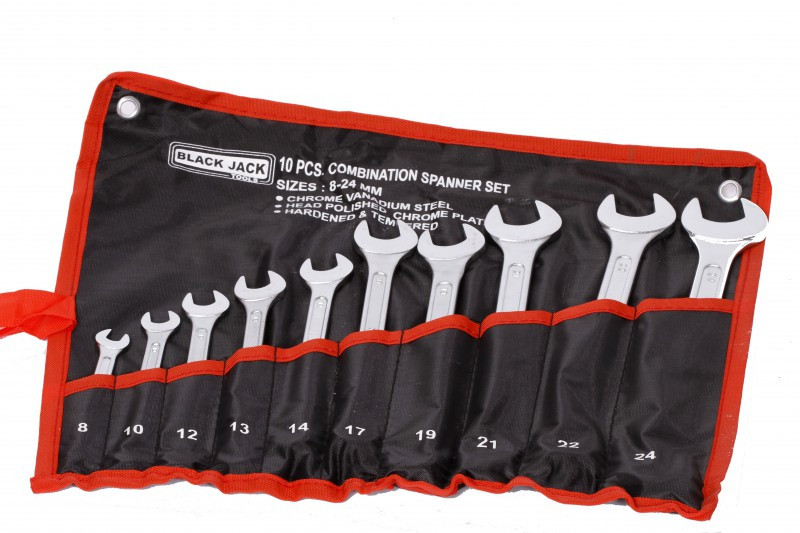 IMPA 610531 WRENCH SET OPEN & 12-POINT BOX 8 TO 24MM 10'S