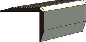 IMPA 332393 Photoluminescent Stair nosing - Lenght 4500 mm