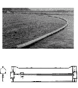 IMPA 232551 Oil fence 240/260mm x 25mtr