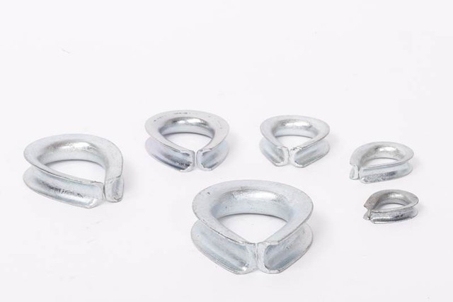 IMPA 230913 WIRE ROPE THIMBLE A-TYPE GALV 28MM