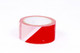 IMPA 331196 HAZARD WARNING TAPE, PLASTIC, RED/WHITE, 50MMX50MTR