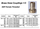 IMPA 351195 HOSE COUPLING 1/3 11/2" X 38 MM BSP MALE BRASS