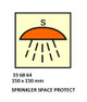 IMPA 336864 IMO FCS - Space protected by sprinkler system
