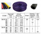 IMPA 350102 mtr. RUBBER AIR HOSE 10mm (outside 18mm) - 10 bar