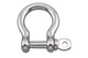 IMPA 233503 SCREW PIN D-SHACKLE 10x10x20mm STAINLESS STEEL