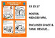 IMPA 331517 Self adhesive poster - Enclosed space & tank rescue