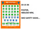 IMPA 331536 Self adhesive poster - IMO safety signs