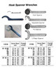 IMPA 611208 WRENCH HOOK SPANNER 25-28MM