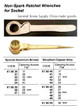 IMPA 615632 WRENCH RATCHET NON-SPARK BEALON 32MM