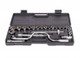 IMPA 610126 WRENCH SOCKET SET 10-32mm Square Drive 1/2" HEYCO